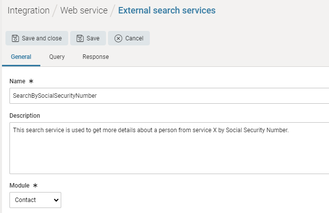 External Search Service - techspace
